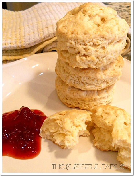 The Blissful Table: Cream Butter Scones